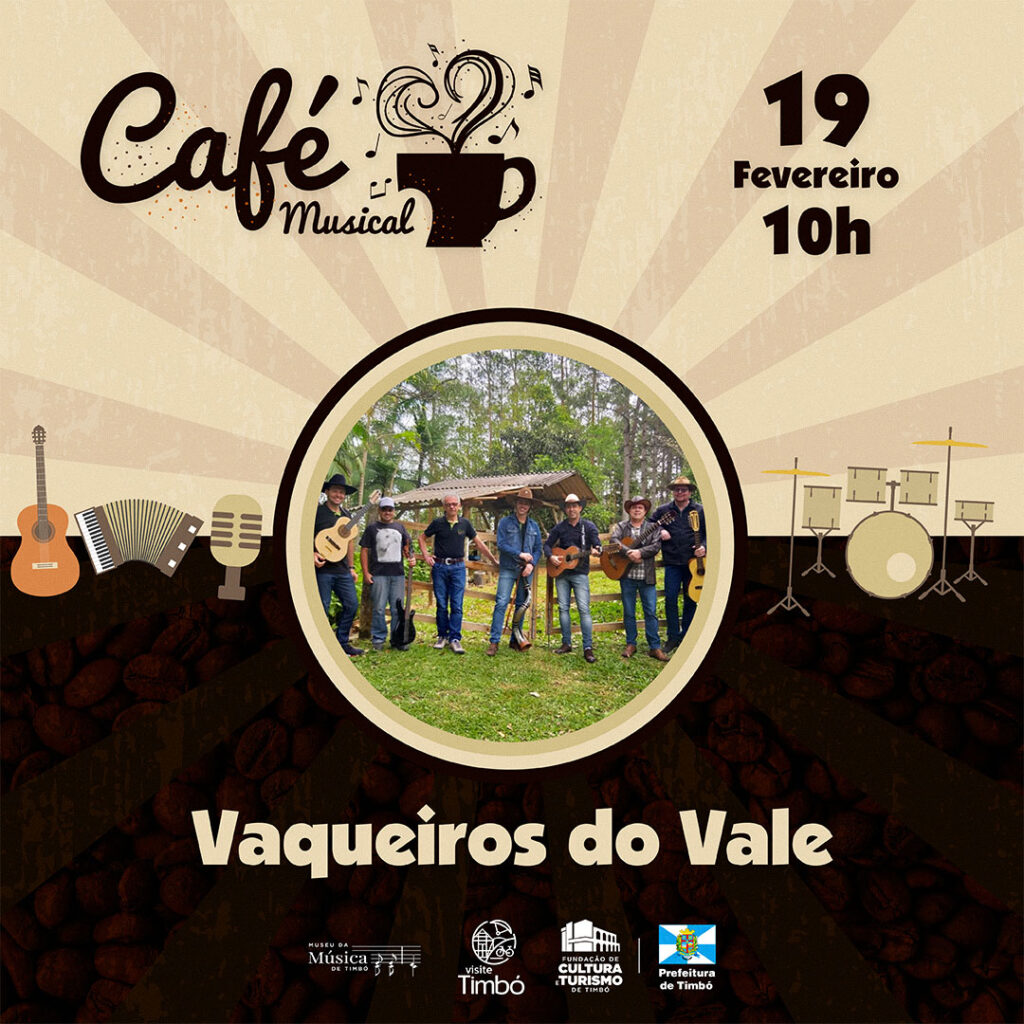 Museu da Música - Café Musical com Vaqueiros do Vale é dia 19 de ...