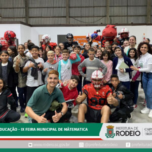 Rodeio - X Feira Municipal de Matemática é sucesso - Portal Timbó Net